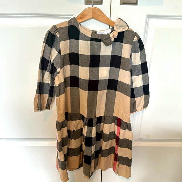 Burberry | Dresses | Burberry Children Cotton Drop Waste Dress In New ...